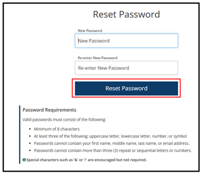 Forgot Email or Password - The Pennsylvania Key