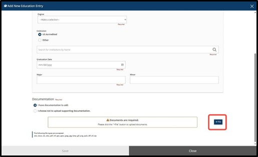 How To Add/Update Your Education - The Pennsylvania Key