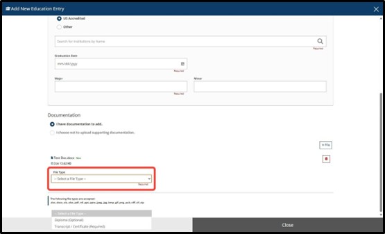 How To Add/Update Your Education - The Pennsylvania Key