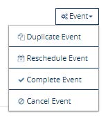 Cancel An Event - The Pennsylvania Key