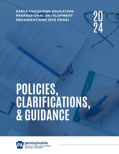 Professional Development Organizations (PDOs) - The Pennsylvania Key